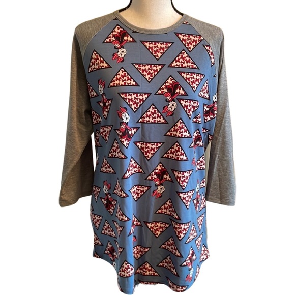 LuLaRoe | Tops | Lularoe Mini Mouse Baseball Tee Size Xxl | Poshmark